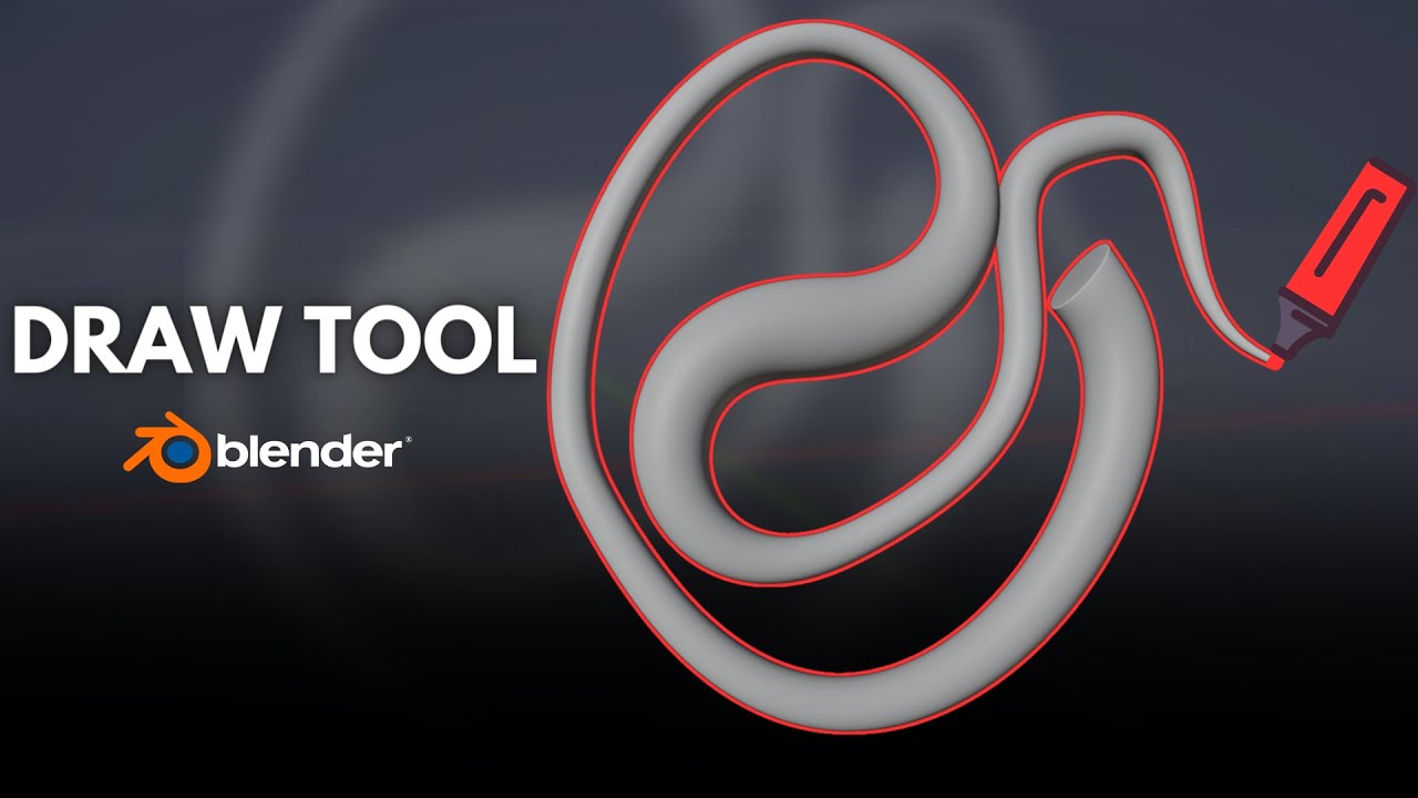 Easily Draw Geometry In Blender Youtube