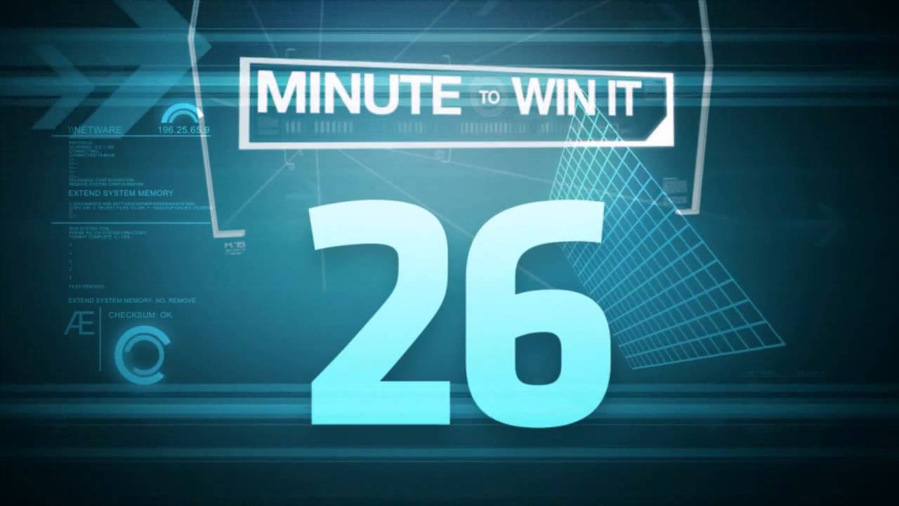 Game Minute To Win It Countdown Youtube