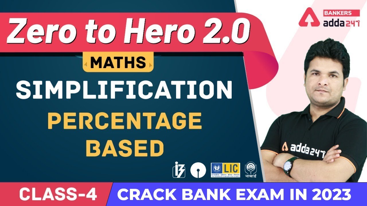 Simplification Percentage Based L 4 Math Banking Foundation