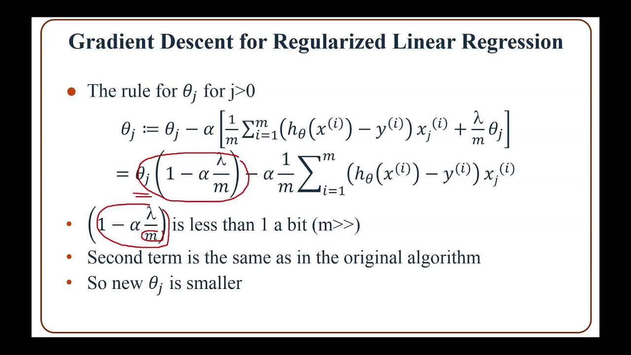Regularization Youtube
