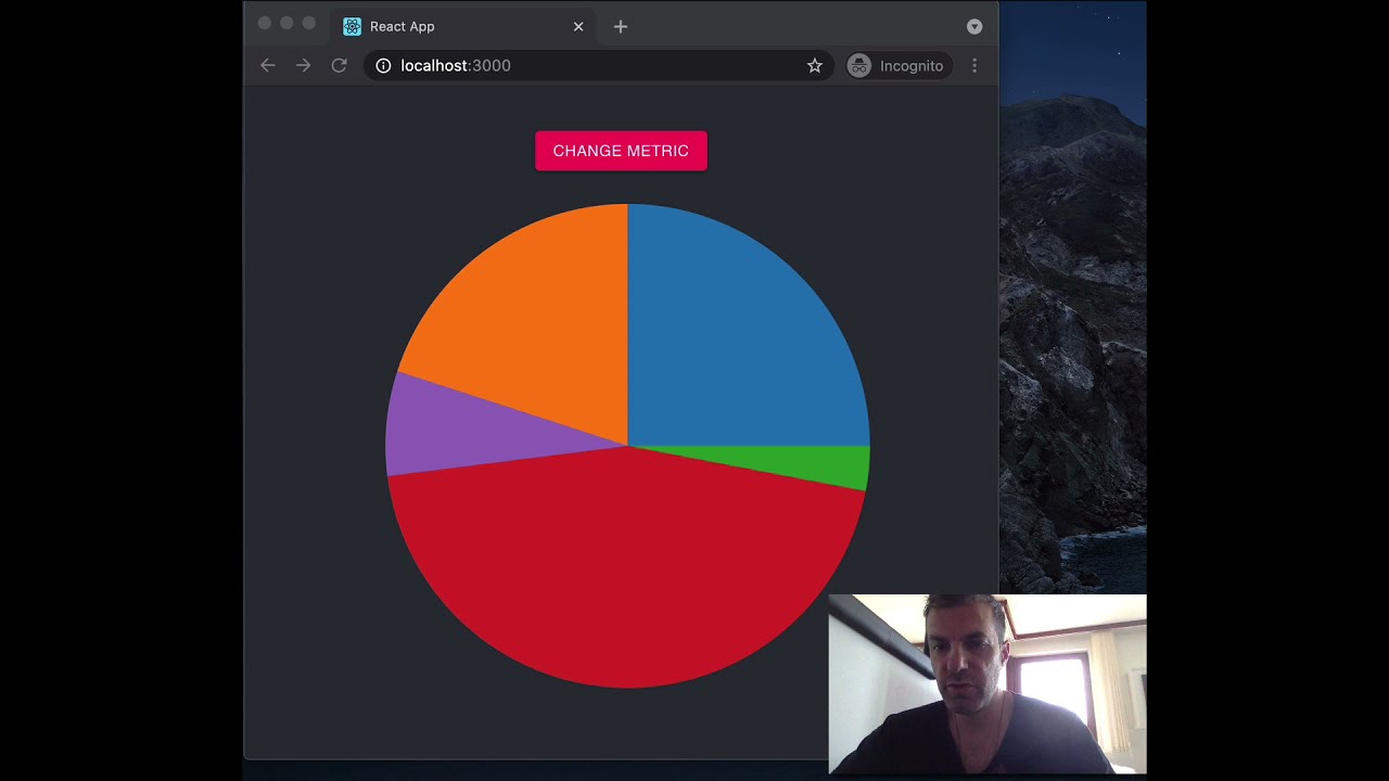 Integrating D3 Js With React Simple Charts Pie Chart Youtube