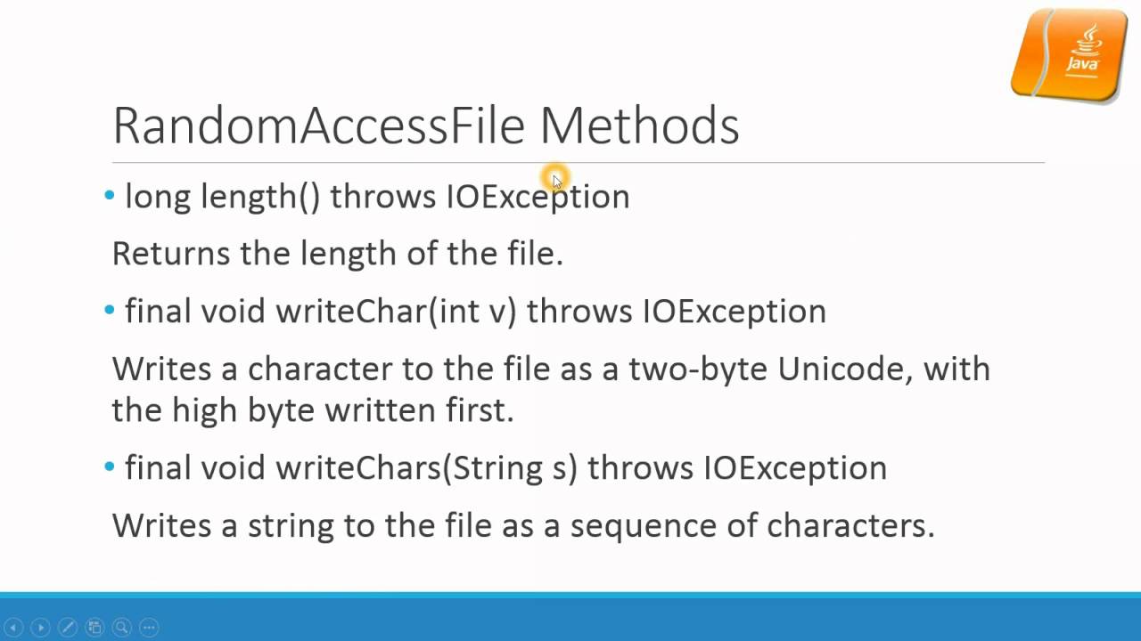 Randomaccessfile Youtube