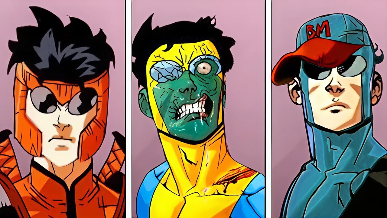 Las Variantes Descartadas De Invincible Youtube