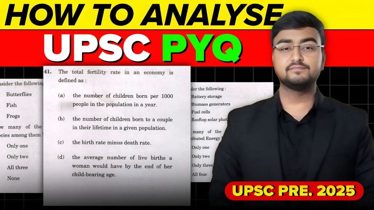 Right Approach To Analyse Prelims Previous Year Papers Upsc Pyq