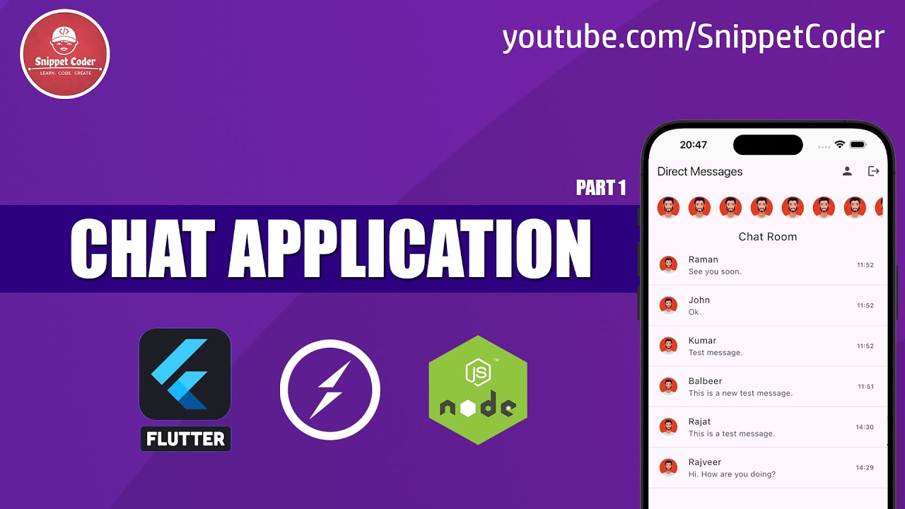 Chat App With Flutter Nodejs Socket Io Clean Architecture 2025 Ep