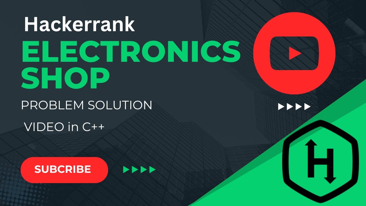 Electronics Shop Problem Hackerrank C Solution Code Walkthrough