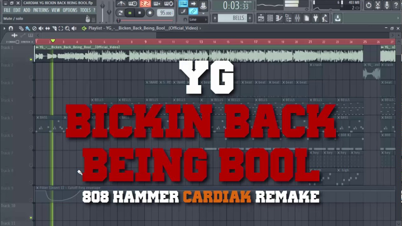 Yg Bickin Back Being Bool Flp Instrumental Youtube