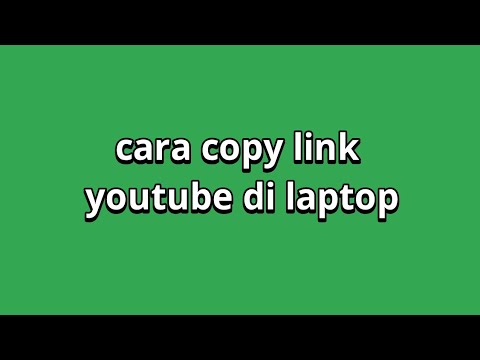 Cara Copy Link Youtube Di Laptop Youtube