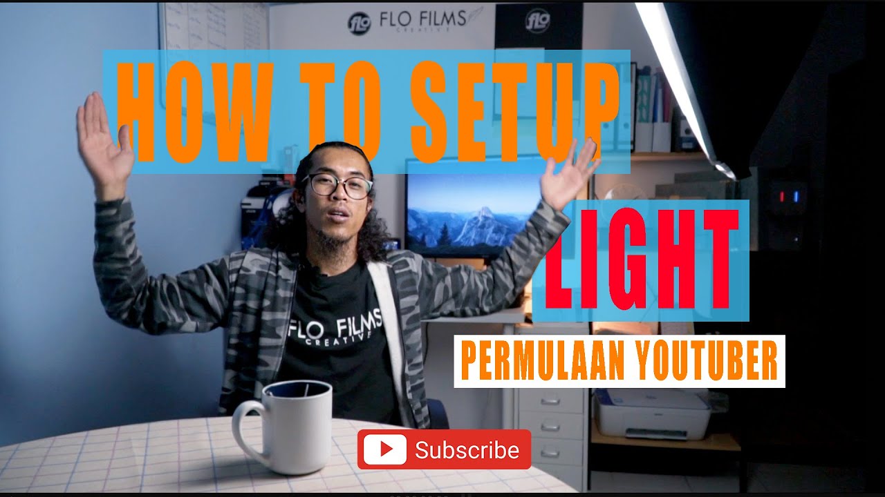 Permulaan Youtuber Setup Light Basic Youtube