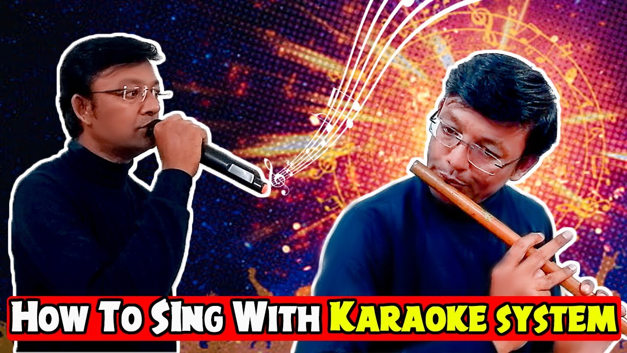 How To Sing With Karaoke System Youtube