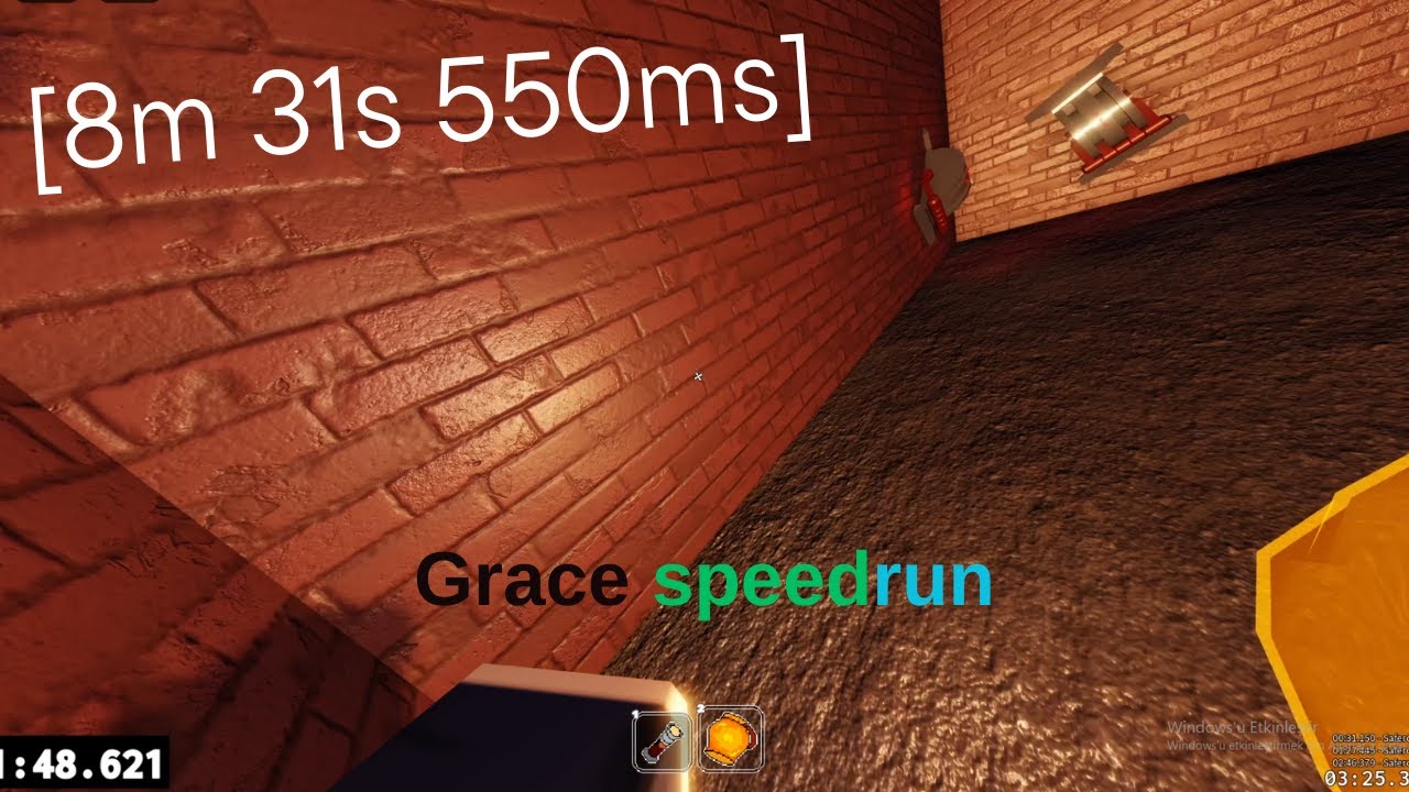 8m 31s 550ms Solo Grace First Speedrun Attempt Youtube