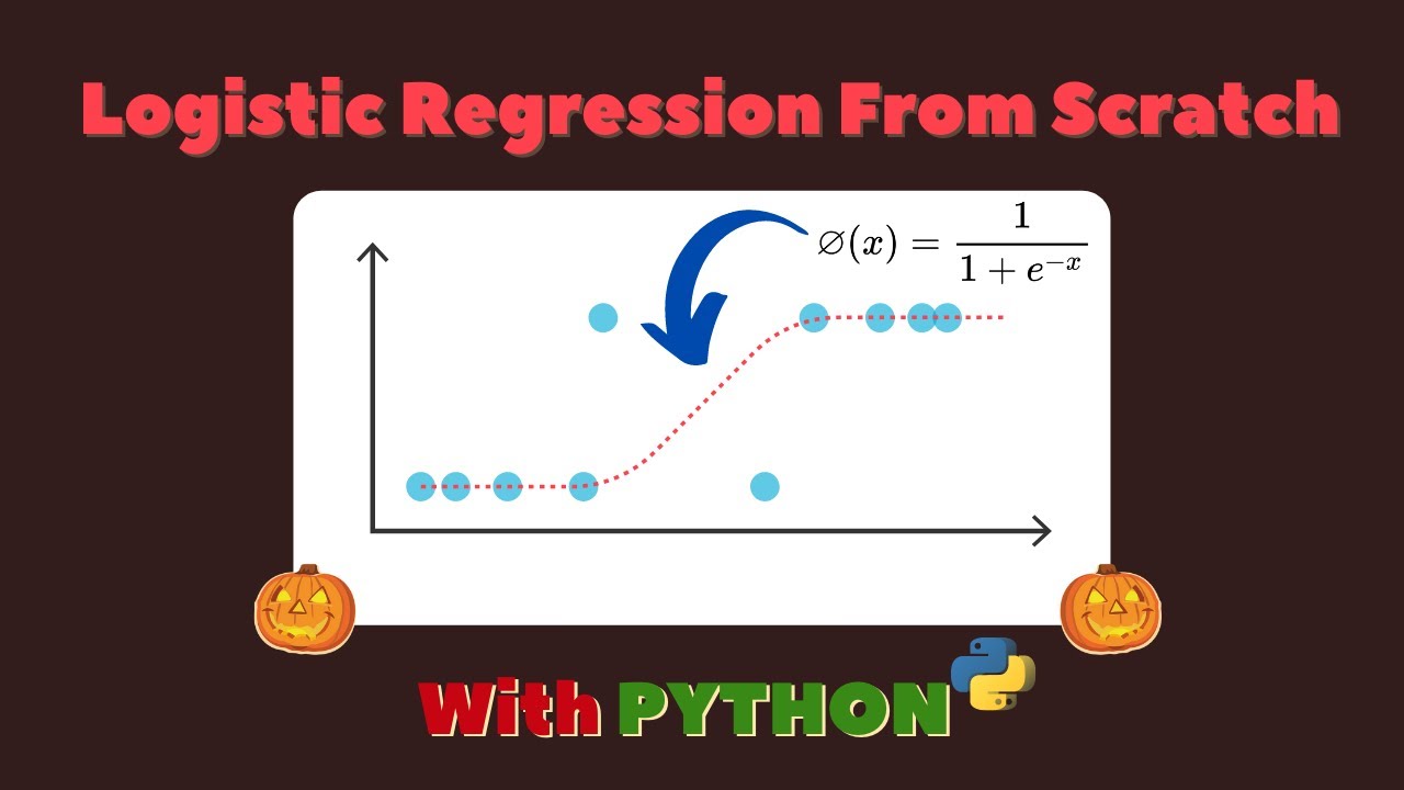 Logistic Regression From Scratch With Python рџђќ For Beginners Youtube