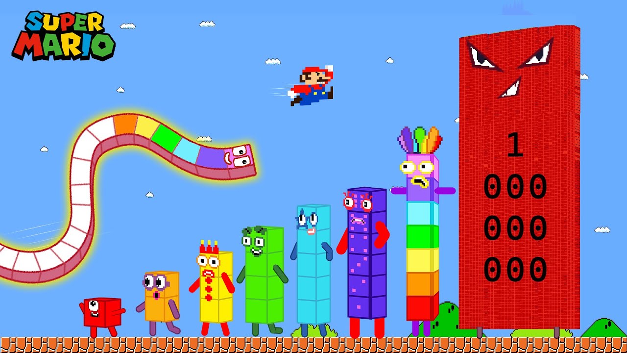 Numberblock Snake 1 To 30 Vs The Biggest And Tallest Maze Mayhem