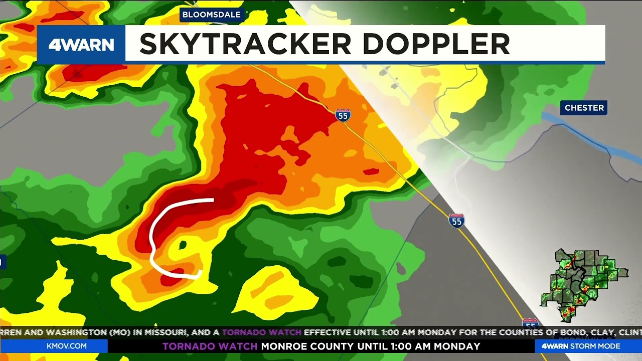 10 24 2021 Kmov St Louis 8pm Tornado Emergency Coverage Youtube