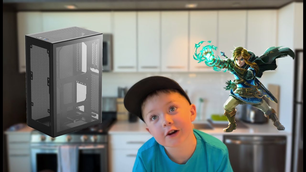 5 Year Old Builds His First Gaming Pc Youtube