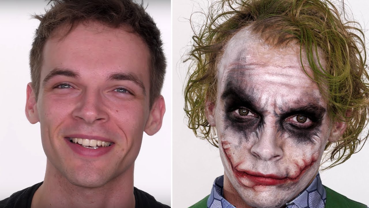 The Joker Makeup Tutorial Boy Mugeek Vidalondon