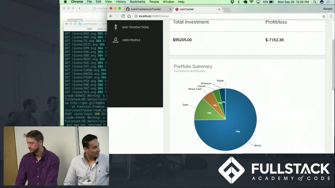 Stackathon Presentation Cointracker Youtube