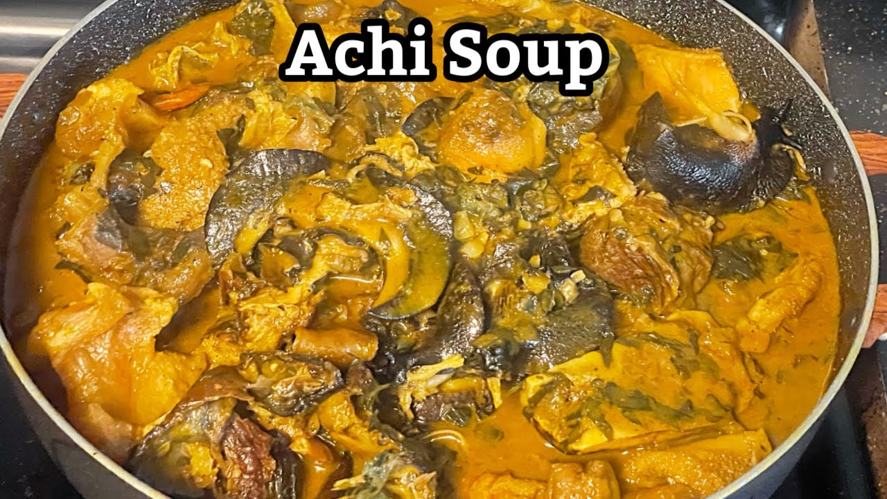 How To Cook Achi Soup The Best Achi Soup Recipe Happylicious Series