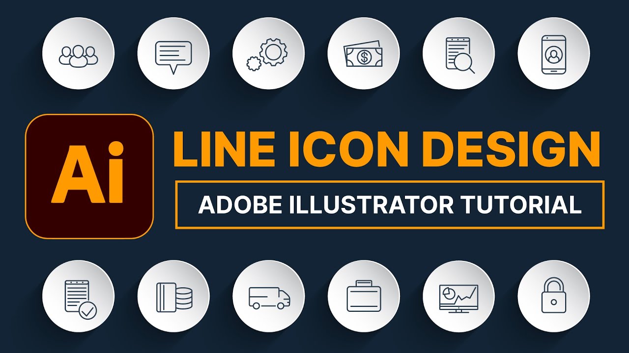 From Concept To Icon Creating Flat Icon Design In Illustrator Youtube
