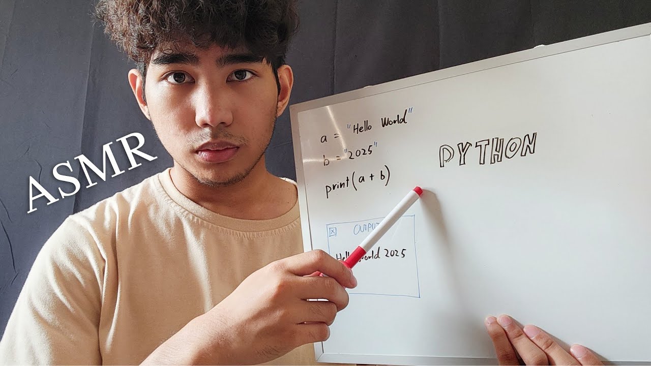 Asmr Learn Python Youtube