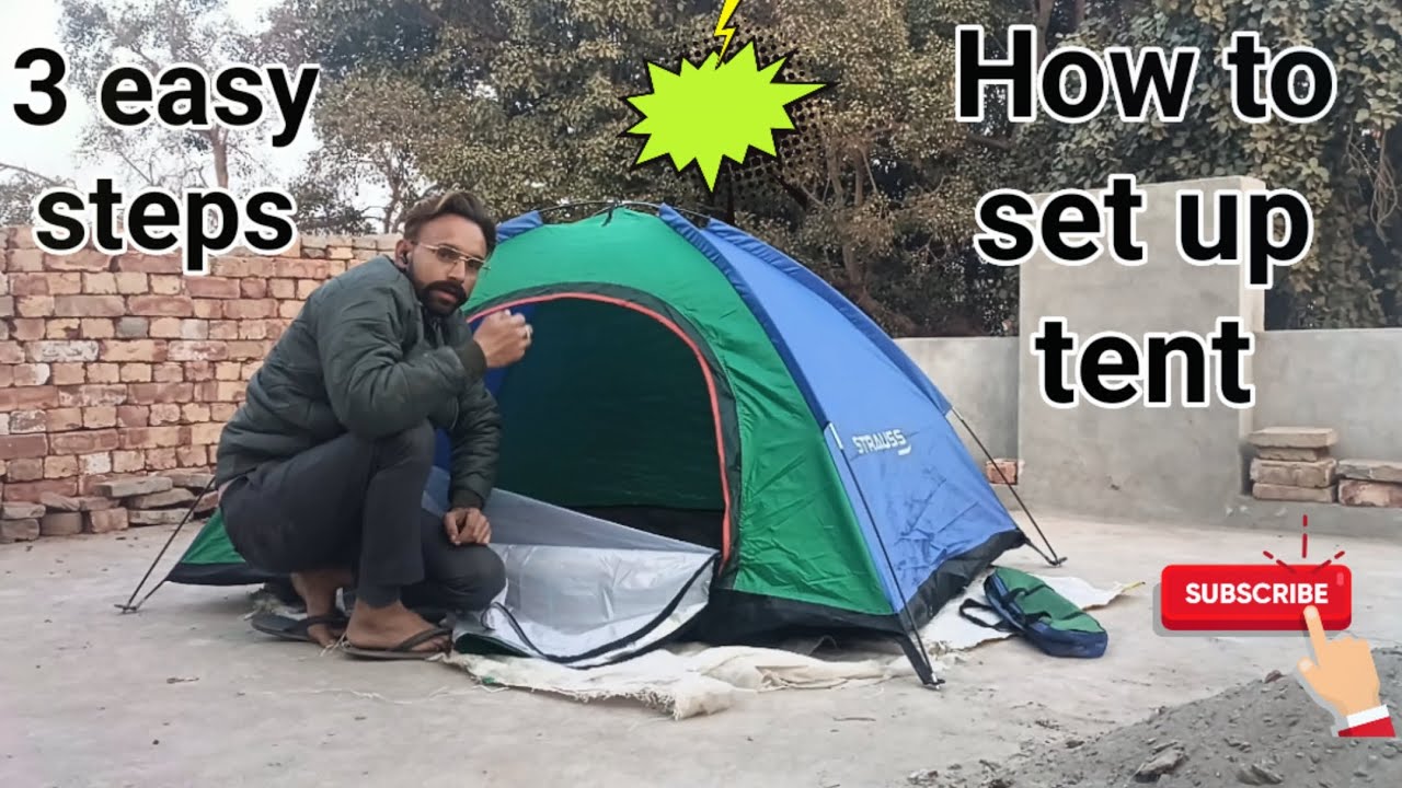 How To Set Up Tent For Camping Outcamping Tent рџ ґ Youtube