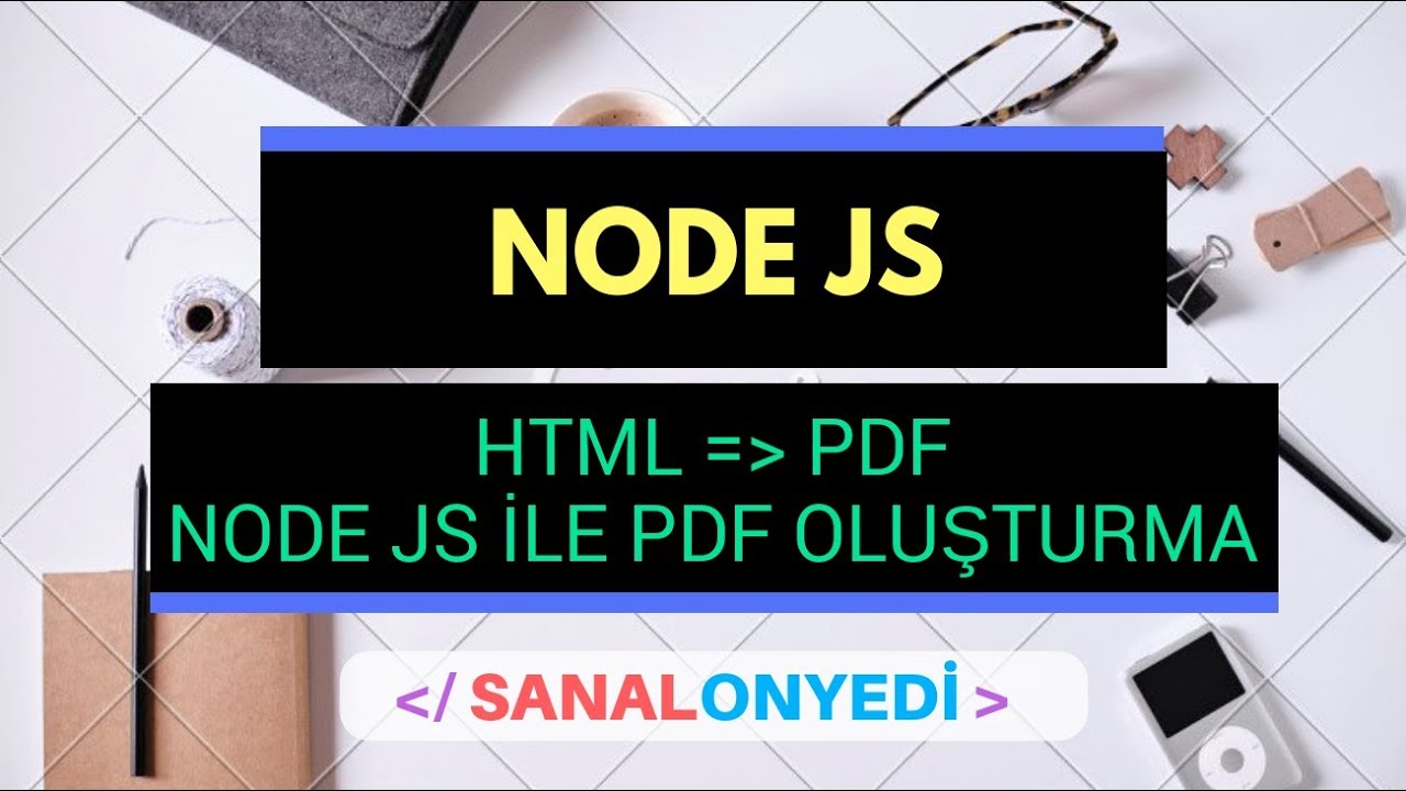 Node Js Html To Pdf Youtube