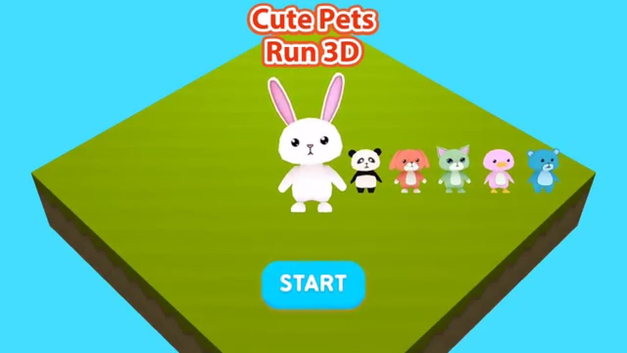 Cute Pets Run 3d For Apple Tv Youtube