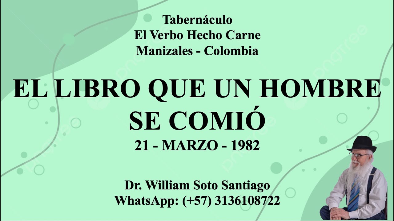 El Libro Que Un Hombre Se Comió 21 Marzo 1982 Wss Youtube