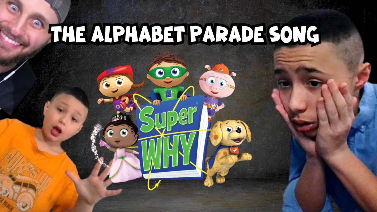 Super Why The Alphabet Parade Song Youtube