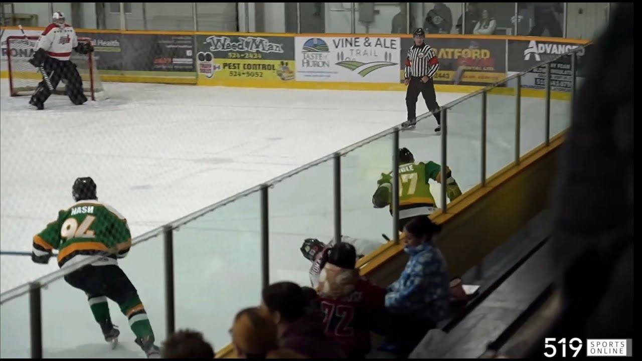 Oehl Hockey Elora Rocks Vs Seaforth Centenaires Youtube
