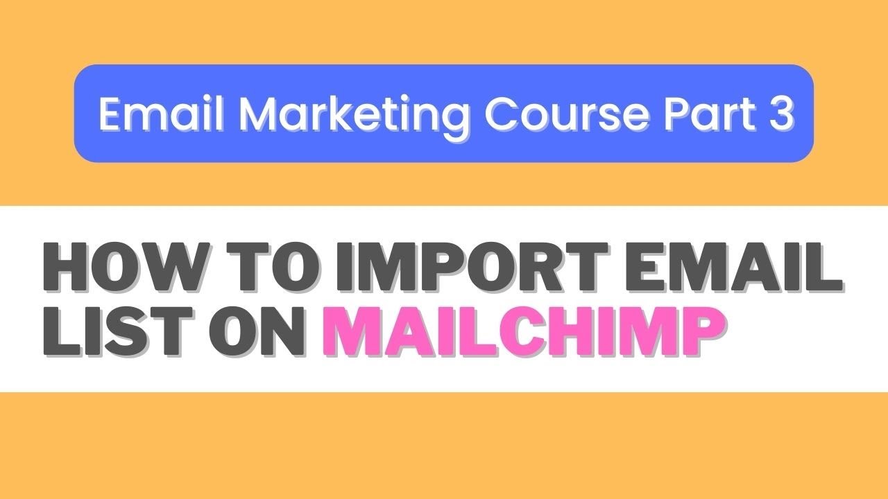 Email Marketing Full Course Tutorial Youtube