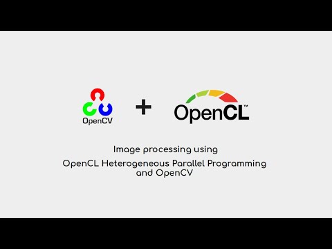 Image Processing Using Opencl Heterogeneous Parallel Programming And