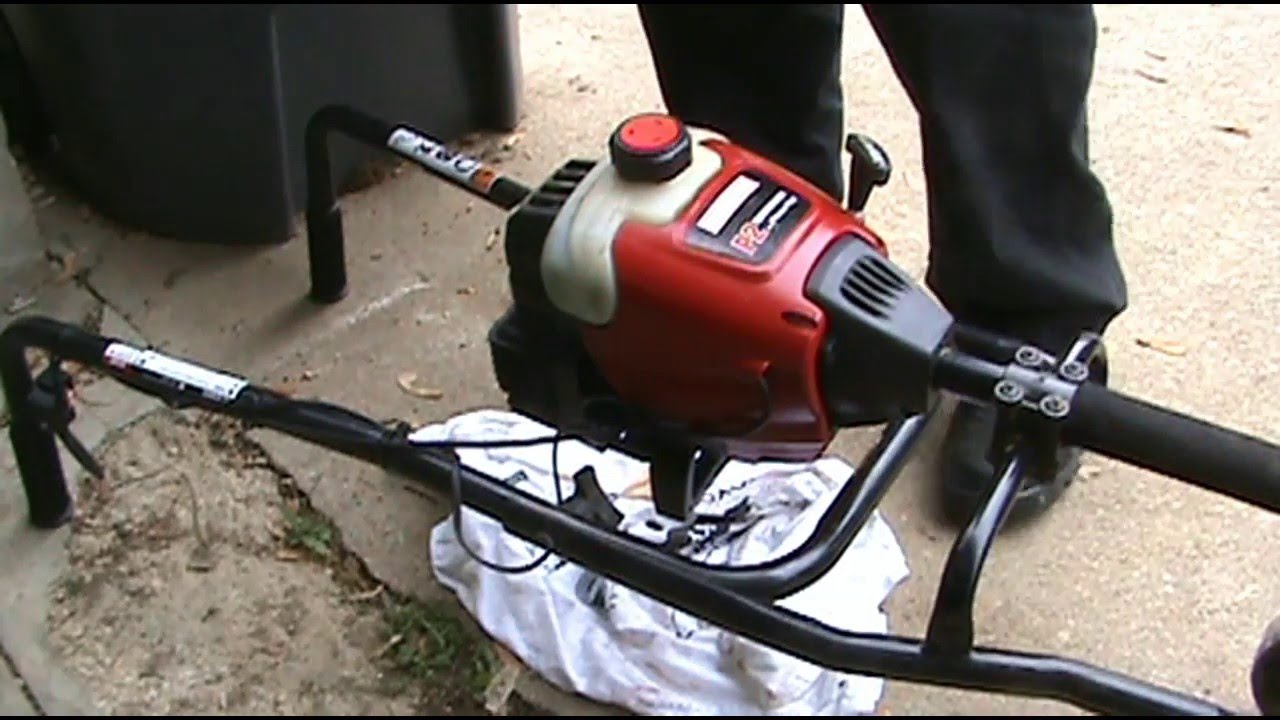Craftsman P2 Mini Tiller Recoil Repair Youtube