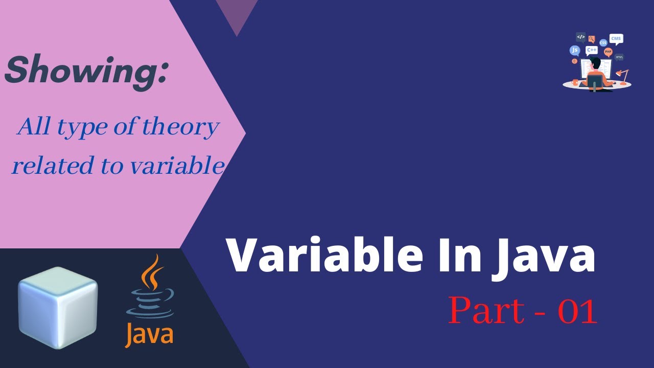 Java Bangla Tutorial 05 Variable In Java Youtube