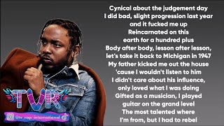Kendrick Lamar Reincarnated Lyrics Music Lyrics Hiphop Rap ...