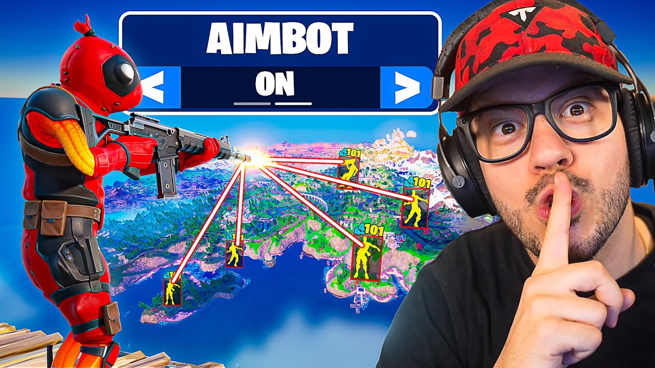 I Added Aimbot To Fortnite Youtube
