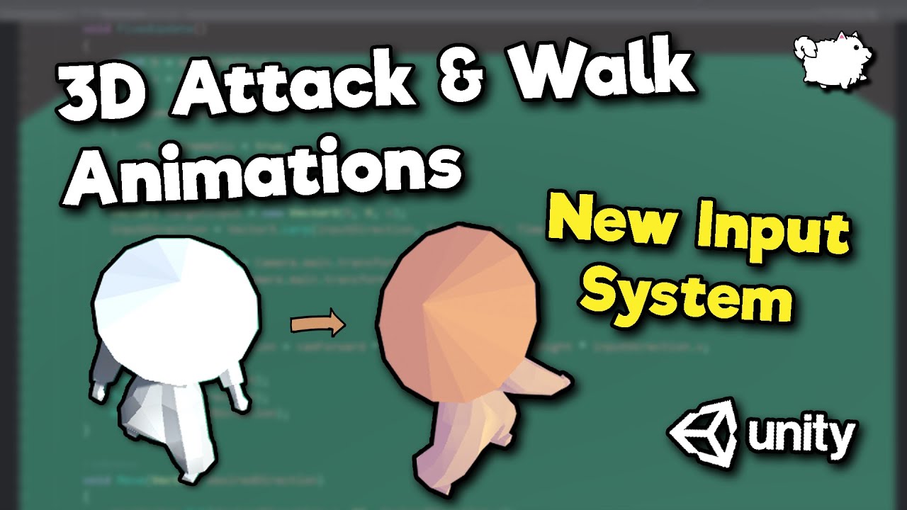 Unity3d Attack Walk Animations New Input System Tutorial Youtube