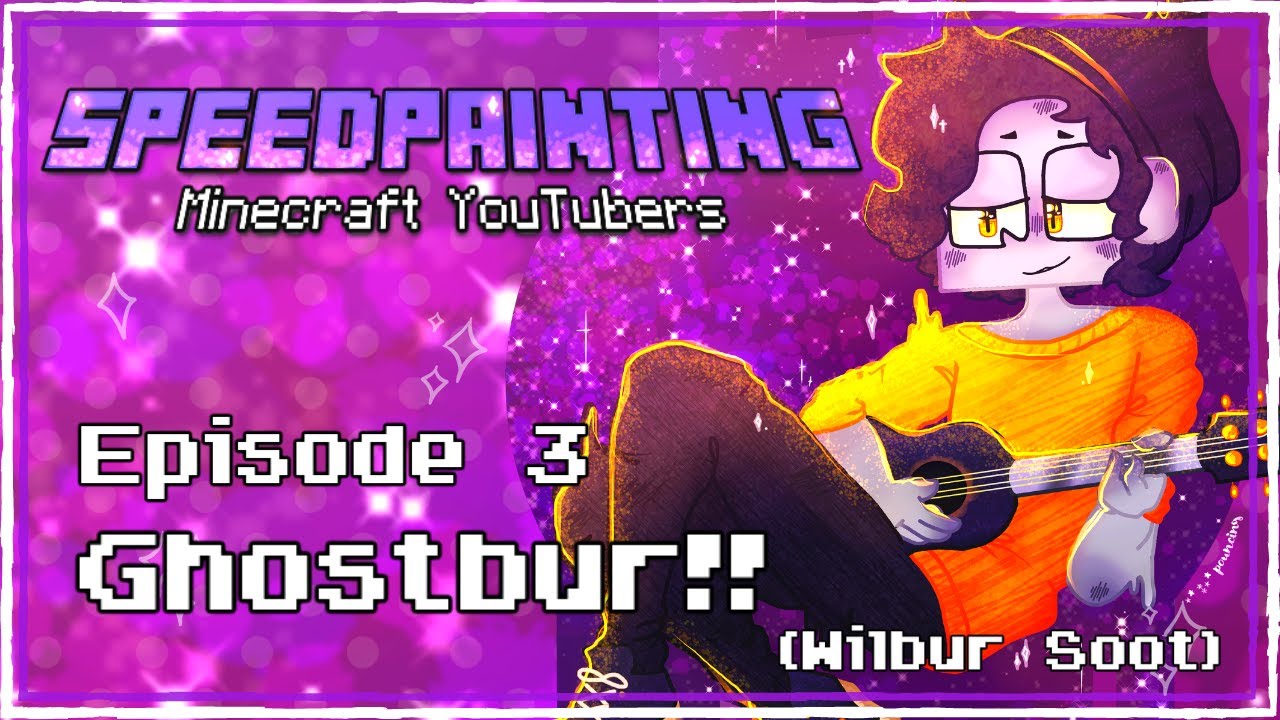 Ghostbur Speedpaint рџ Drawing Wilbur Soot From Dream Smp рџ