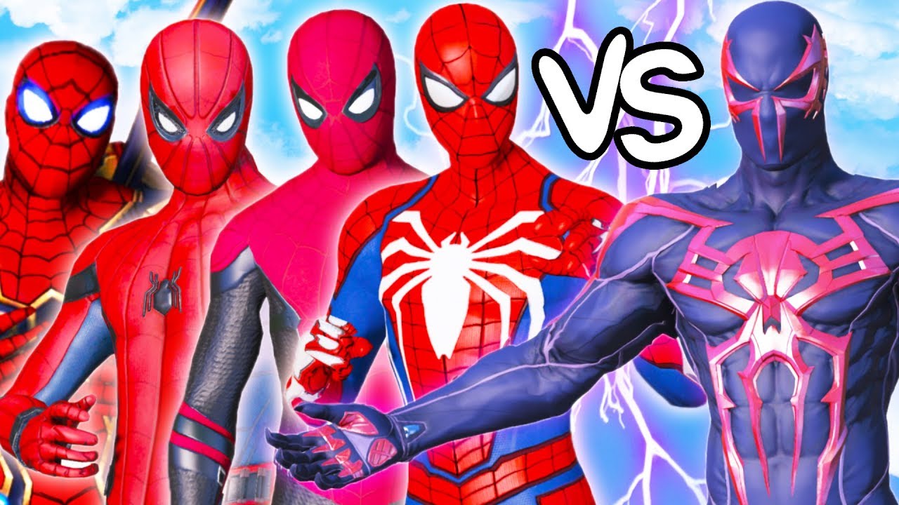 Spiderman 2099 Versus Spiderman Symbiote Spider Man 2099 5 Of 5
