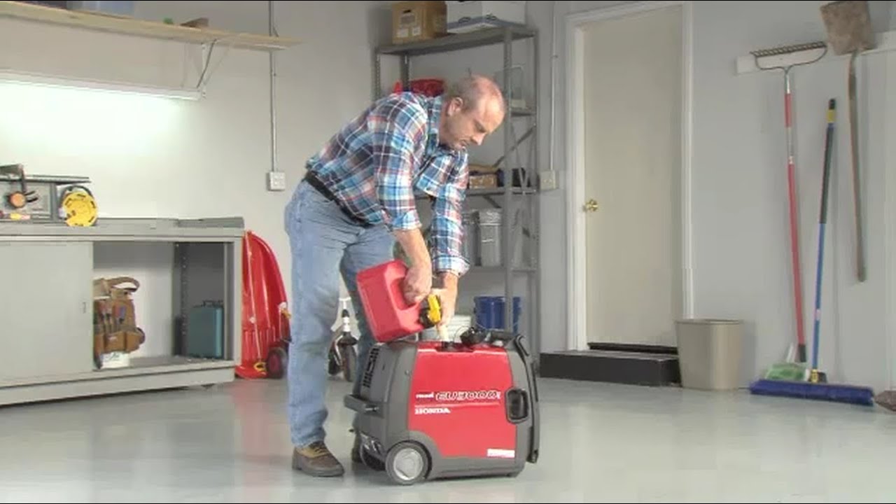 Honda Eu3000i Handi Portable Generator Storage Youtube