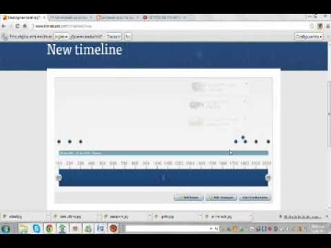 Tutorial Timeline Timetoast Parte 2 Youtube
