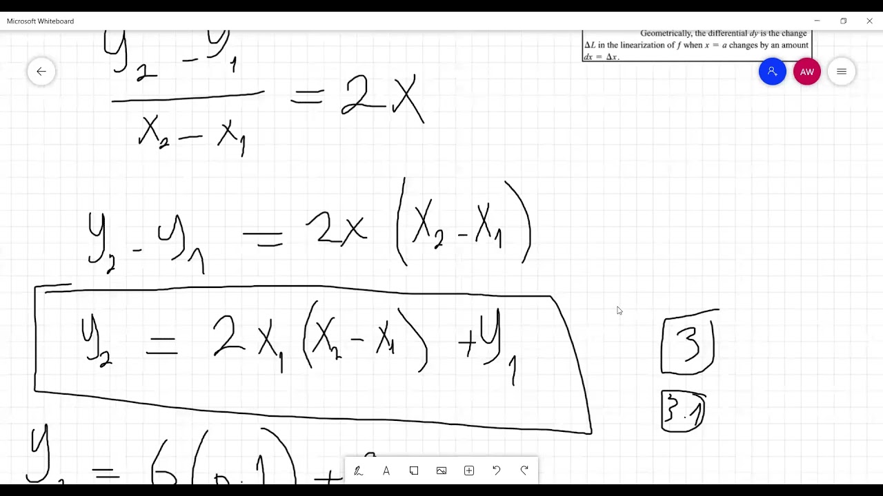 Lecture 12 Part 2 The Linear Approximation Youtube