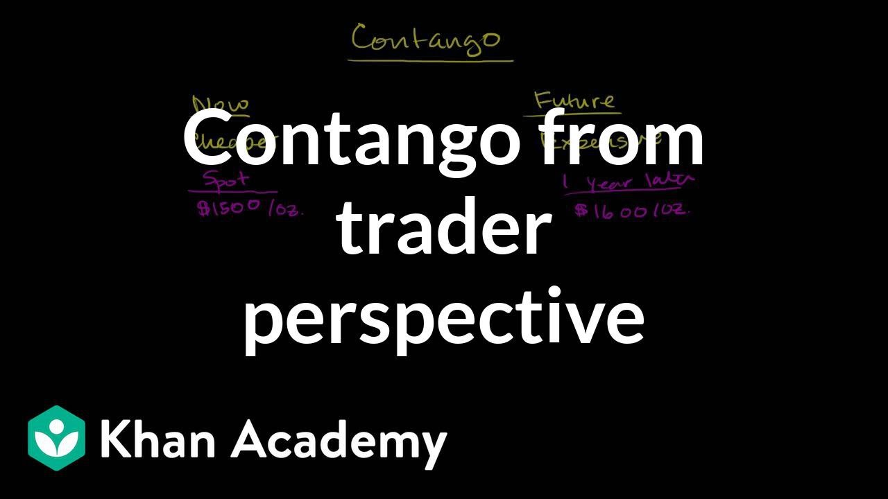 Contango From Trader Perspective Finance Capital Markets Khan