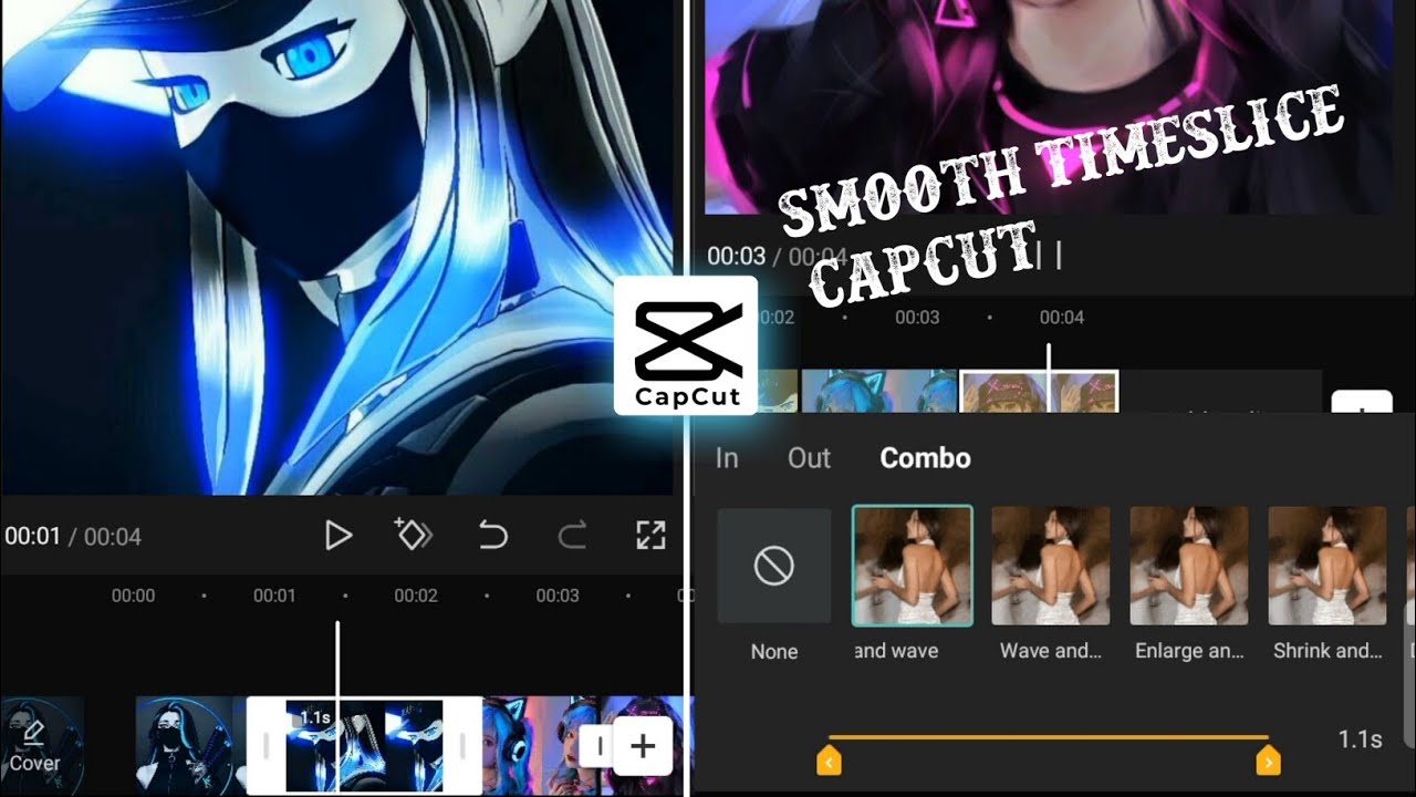 Smooth Timeslice Transition Capcut Amv Tutorial 2023 Youtube