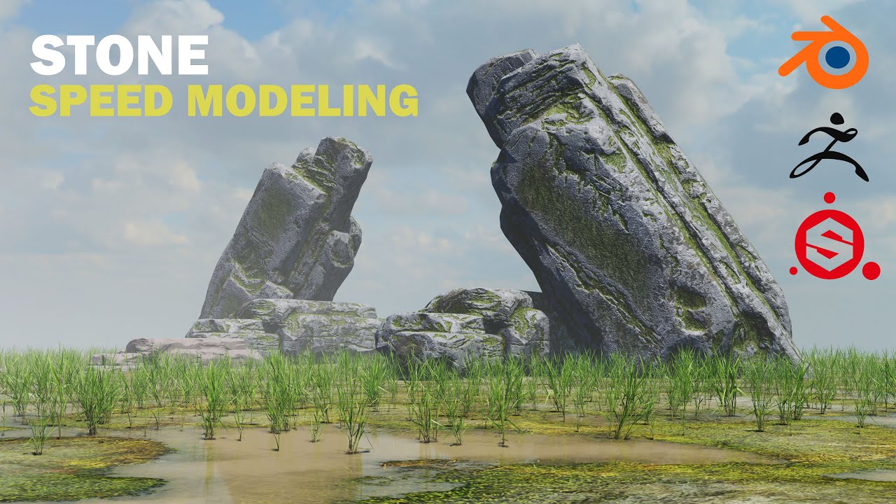 Modeling A Stone Speed Modeling Youtube