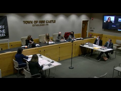 Town Board Of New Castle Work Session Meeting 12 7 21 Youtube