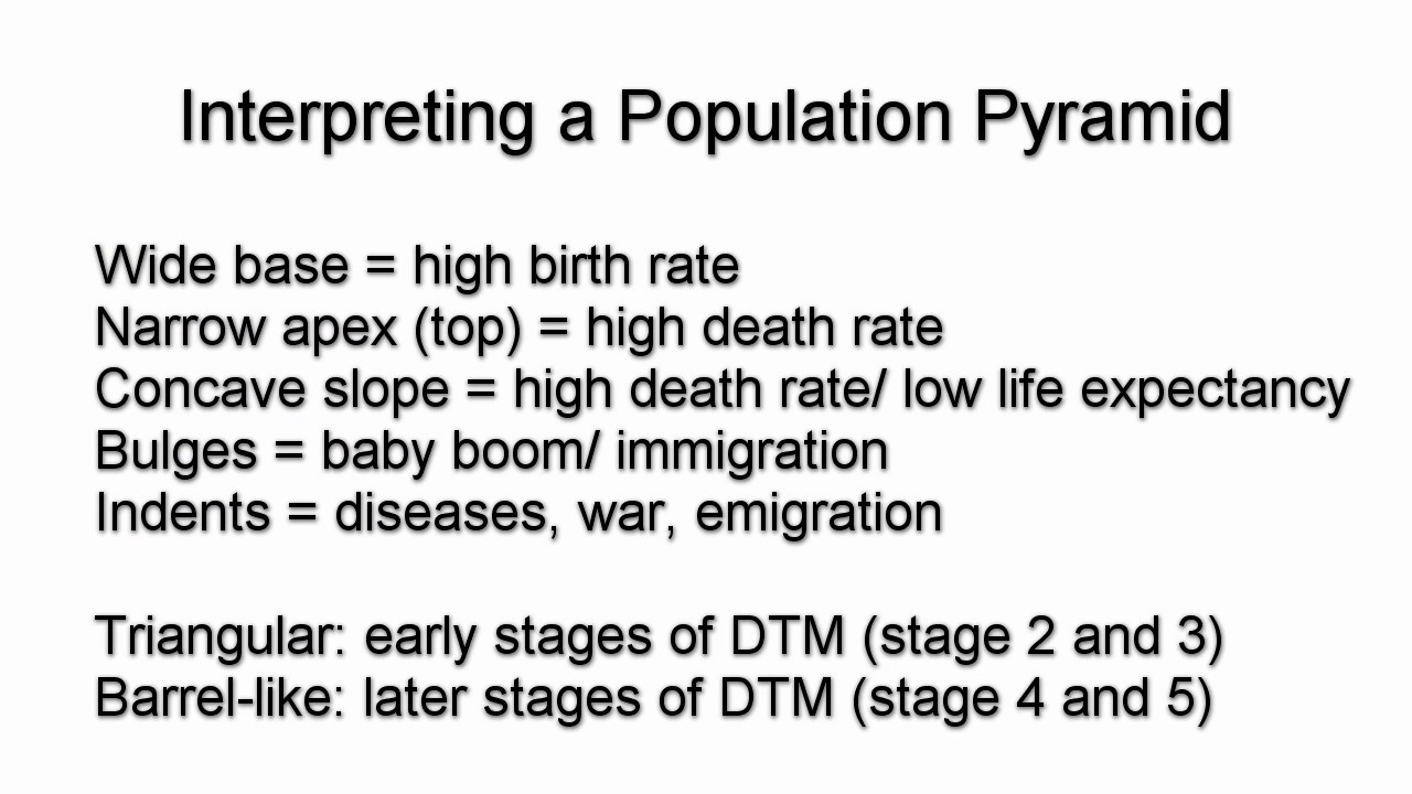 Analysing Population Pyramids Youtube