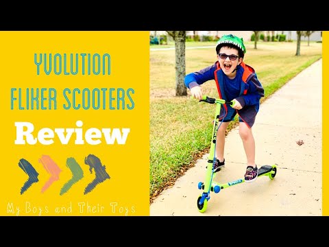 New Yvolution Fliker Scooters Review Youtube
