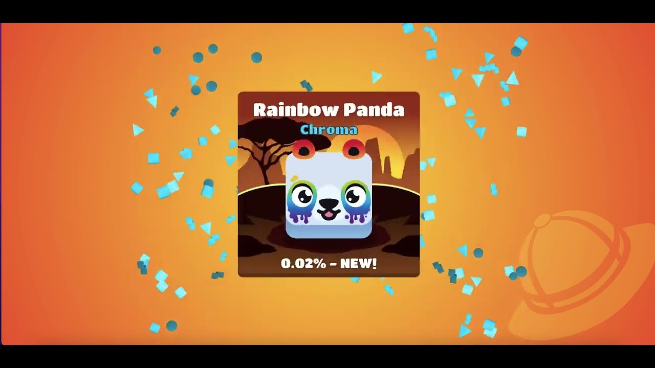 Blooket Rainbow Panda Opening Simulation Youtube
