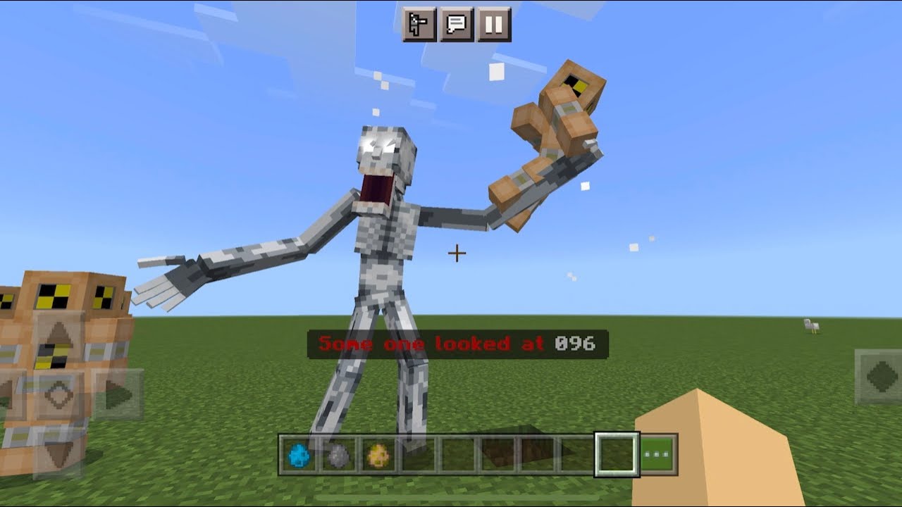 Scp 096 V3 Mod In Minecraft Pe Youtube